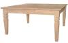 Parawood Java Square Coffee Table | Natural Furniture